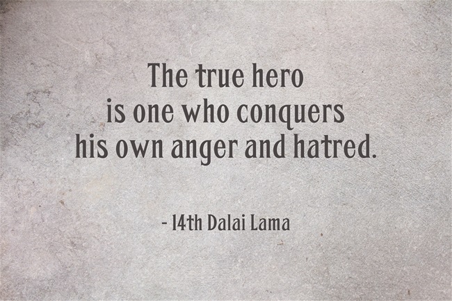 The true hero ~ 14th Dalai Lama - Just Dharma