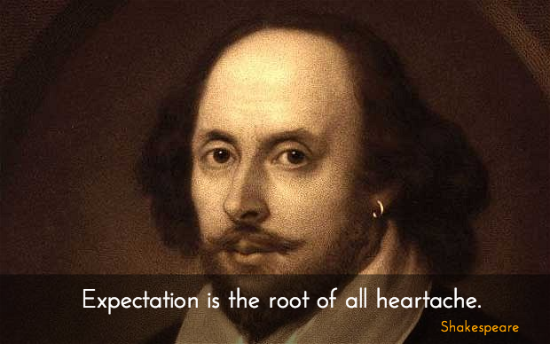 The root of all heartache ~ Shakespeare - Just Dharma